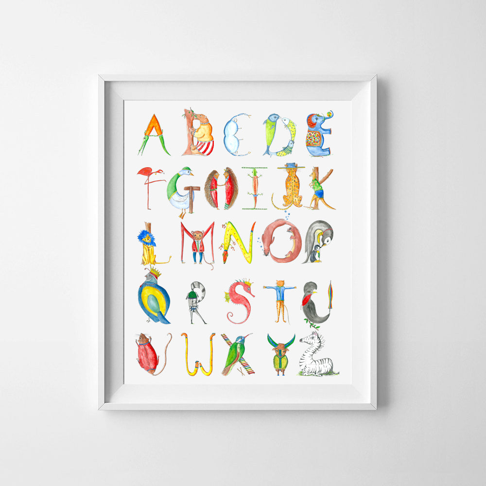 Alphabet Poster – Lucy Tweedie
